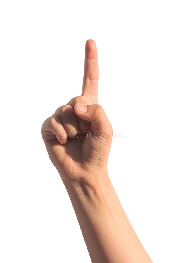 Index Finger Pointing Up, Kids Pointer, Childs Forefinger Showing ...