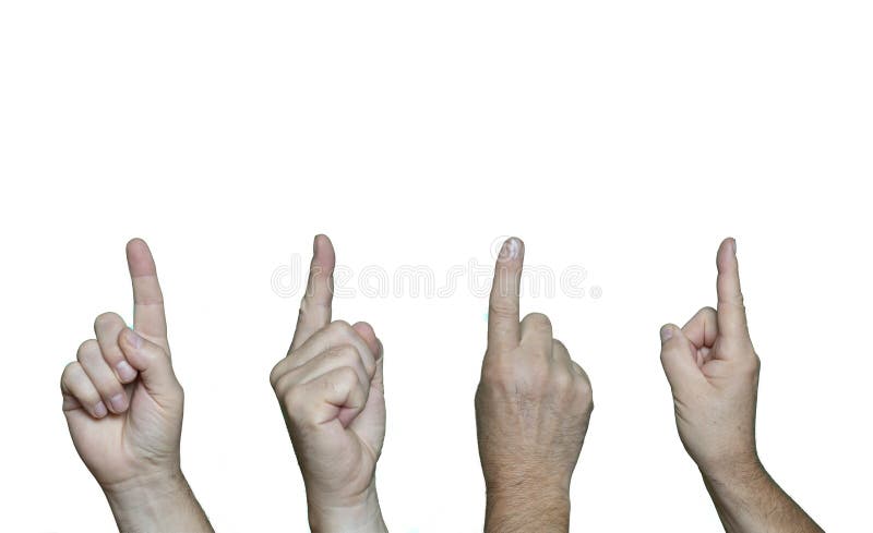 Index finger stock photo. Image of cheerful, caucasian - 125718758