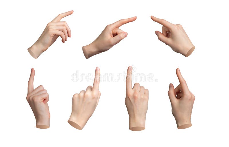 Index Fingers Pointing, Pointers Indicating, Showing, Advertising ...