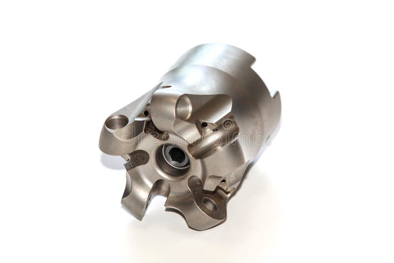 An Indexable Milling Cutter for CNC Milling Machine with Two Carbide ...