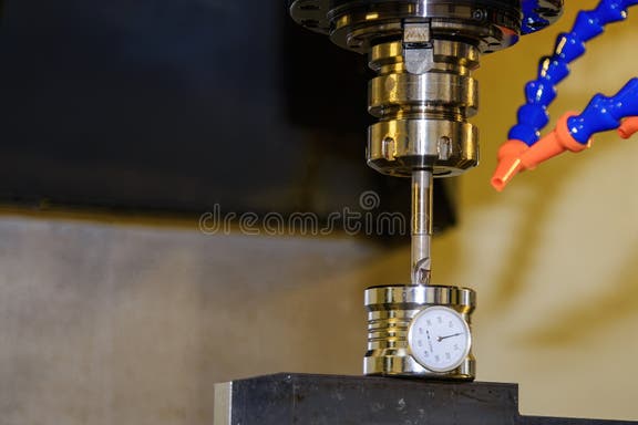 The Indexable Tool Length Measurement by Dial Tool Preset Stock Photo ...