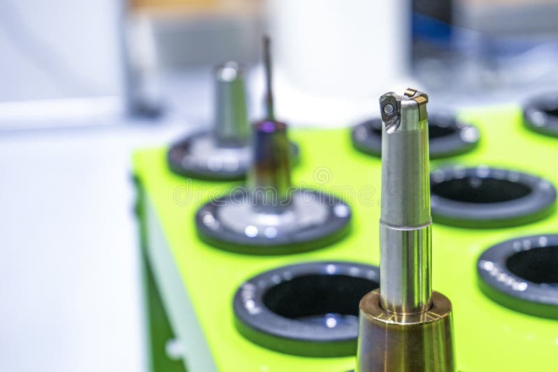 Indexable Tool on the Table for Cnc Machines Stock Image - Image of ...