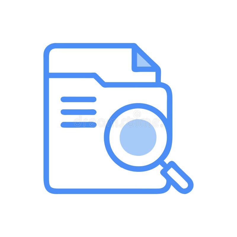 Indexing Icon for Efficient Data Management Stock Vector - Illustration ...