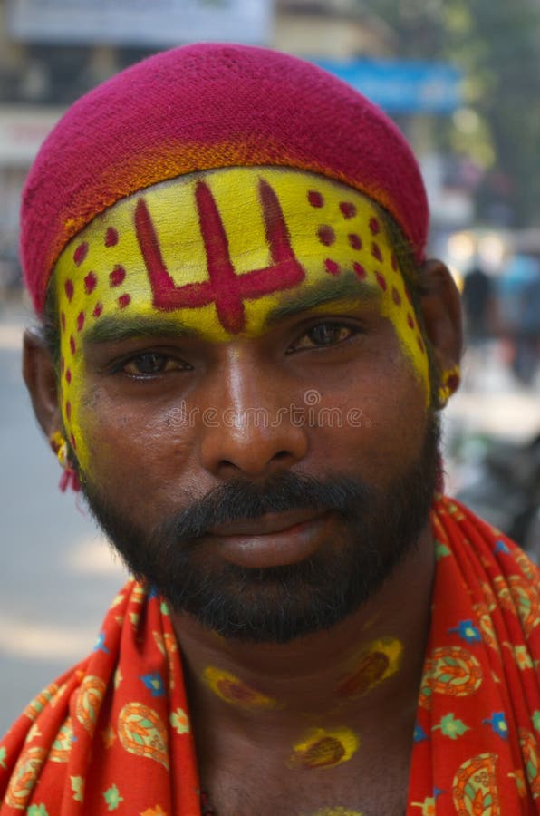 Indiër kluizenaar-ii redactionele stock foto. Image of heremiet - 51698458