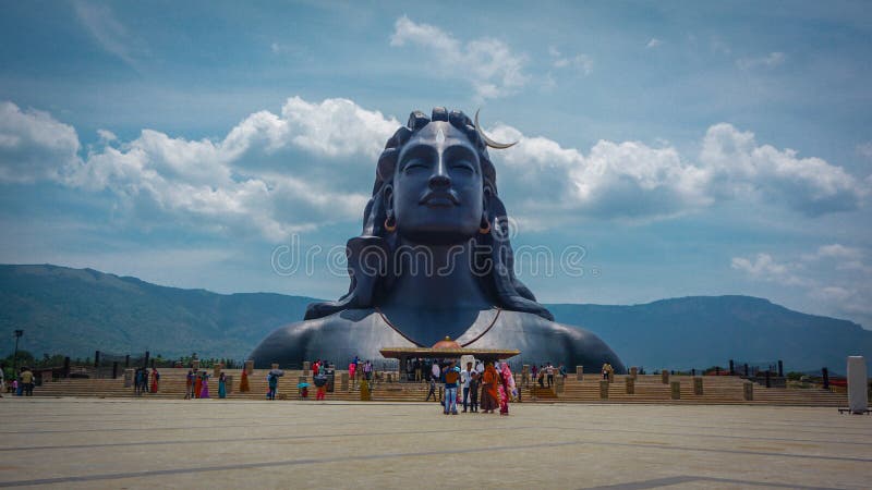 India adiyogi shiva stock image. Image of skygod, lord - 246042975