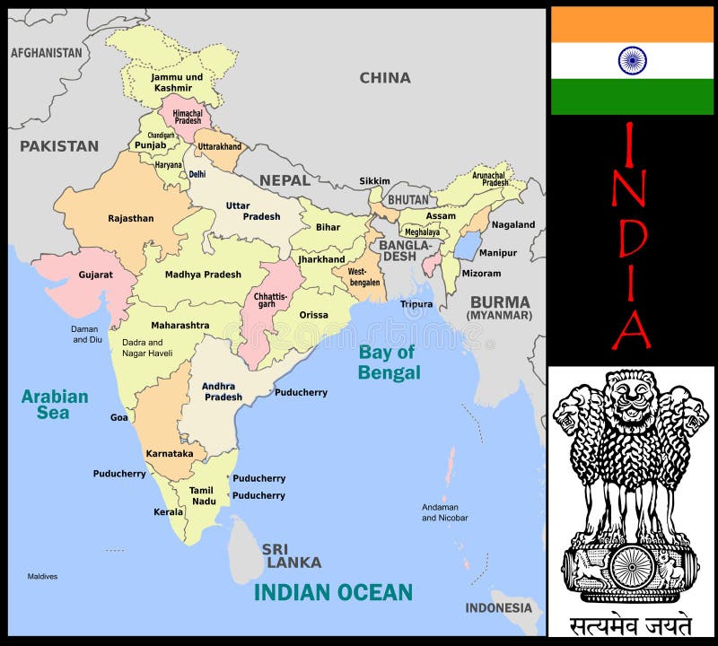 India Administrative Divisions Stock Illustration - Illustration of ... India Administrative Divisions Stock Illustration - Illustration of ...