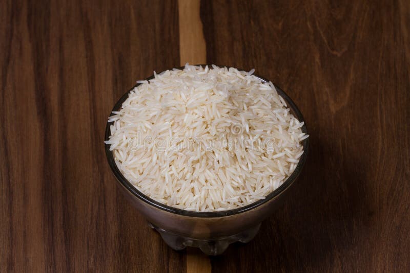 India basmati rice stock photo. Image of closeup, asian - 124426622