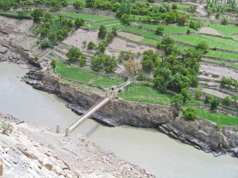 River Ind Valley, in Mountains of Ladakh Stock Photo - Image of high ...
