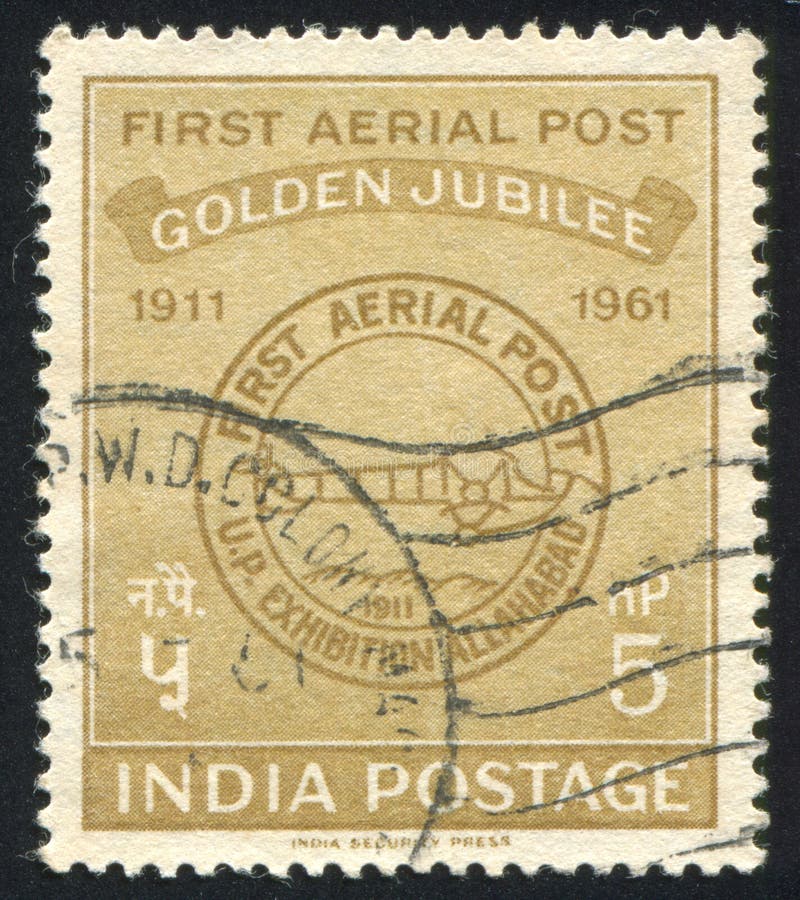 First Airmail Postmark editorial image. Image of airliner - 136258710