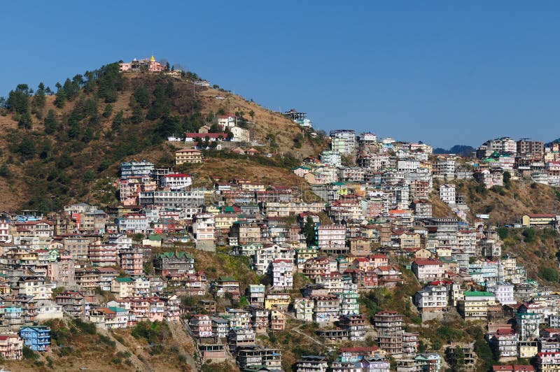 India - city in Himalaya stock photo. Image of hindu - 16013744