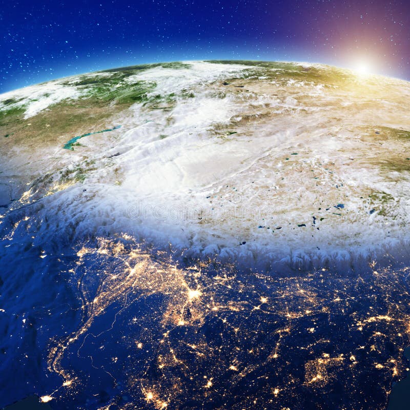 India city lights stock illustration. Illustration of blue - 153790540