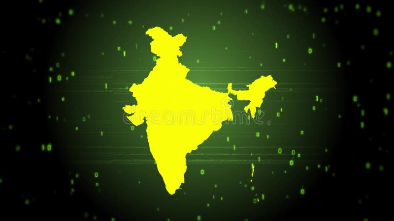 India Country Digital Intro Opener Animation, Suitable for Patriotic ...