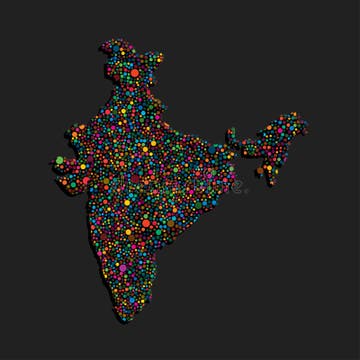 India Map Dots Stock Illustrations – 385 India Map Dots Stock ...