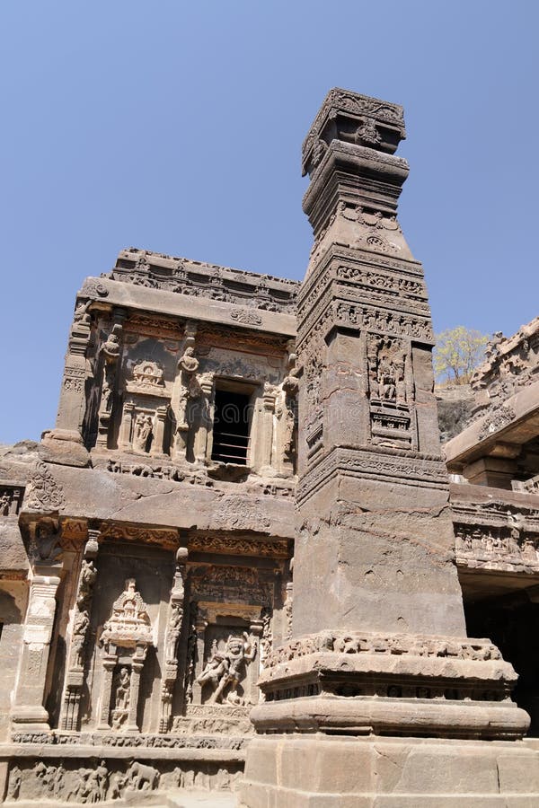 India - Ellora caves stock image. Image of maharashtra - 15999531