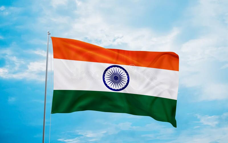 India Flag Background, India Waving Flag Texture Backgroundt Stock ...