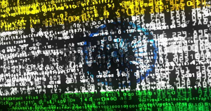 India flag digital code stock video. Video of indian - 387748103