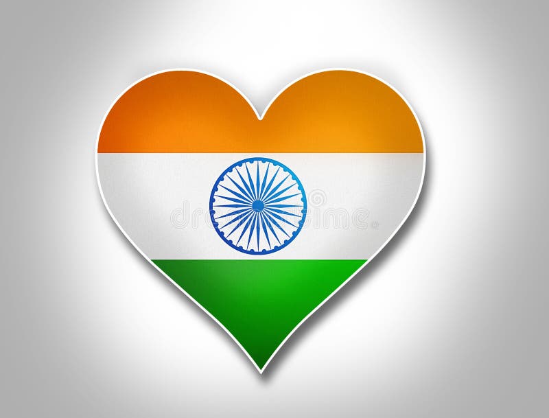 Heart India Flag Stock Illustrations – 922 Heart India Flag Stock ...