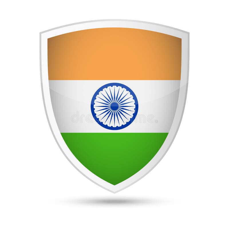 India Flag Round Pin Vector Icon Stock Illustration - Illustration of ...