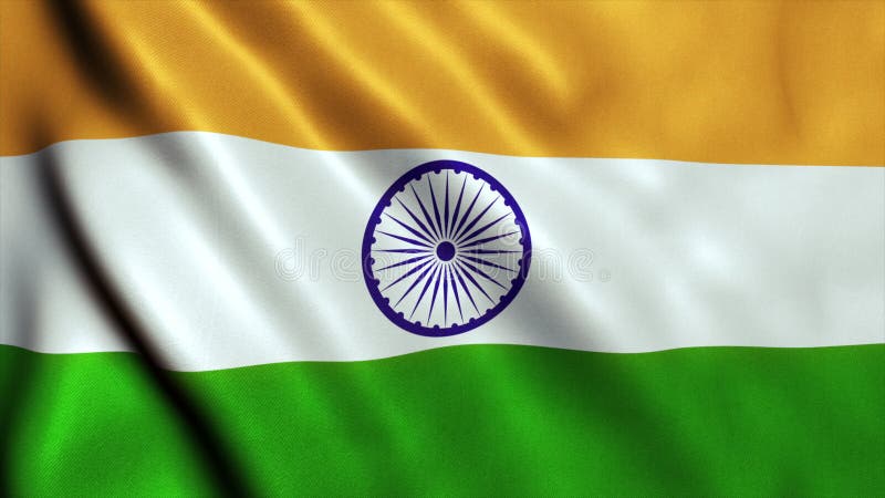 India Flag Waving Animation Stock Footage - Video of banner, culture ...