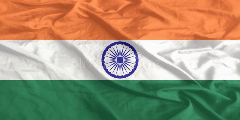 India Flag Waving Close Up stock image. Image of patriotism - 377082989
