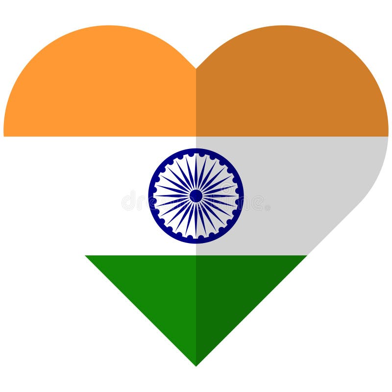 Heart India Flag Stock Illustrations – 922 Heart India Flag Stock ...
