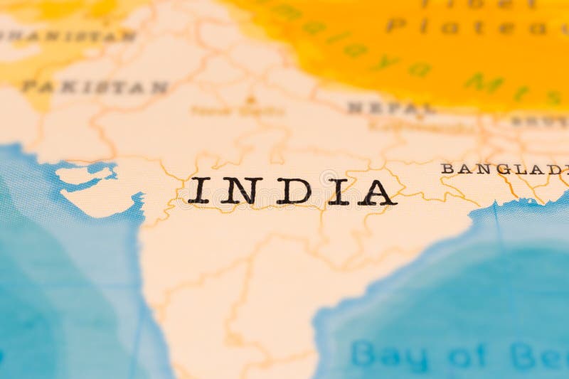 World Map India Focus Stock Illustrations – 91 World Map India Focus ...