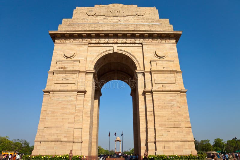 India Gate stock photo. Image of gate, architecture, monument - 19135920