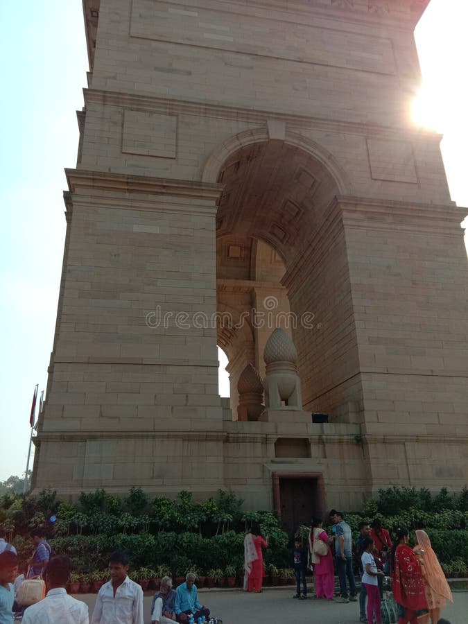 India Gate in Delhi editorial photo. Image of gate, india - 203261431