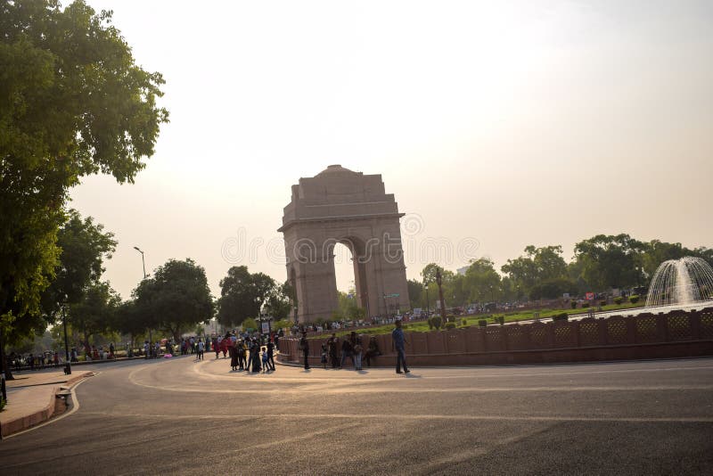 India Gate Full View during Day at Delhi India, Famous India Gate View ...