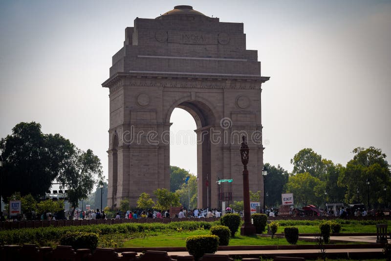 India Gate Full View during Day at Delhi India, Famous India Gate View ...