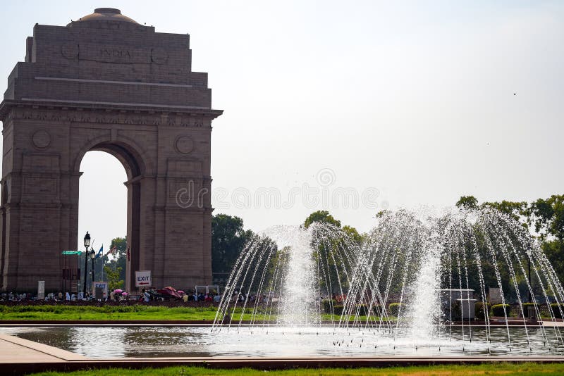 India Gate Full View during Day at Delhi India, Famous India Gate View ...