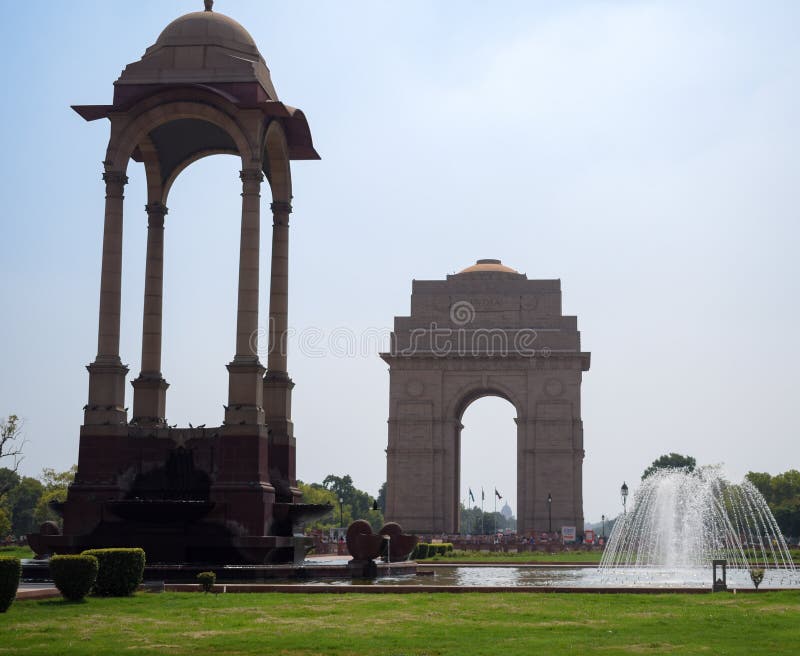 India Gate Full View during Day at Delhi India, Famous India Gate View ...