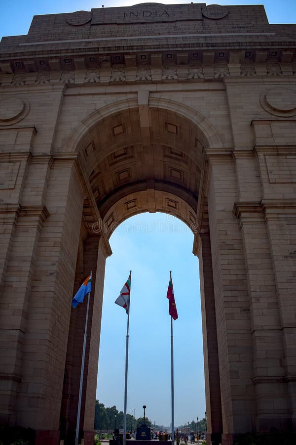 India Gate Full View during Day at Delhi India, Famous India Gate View ...