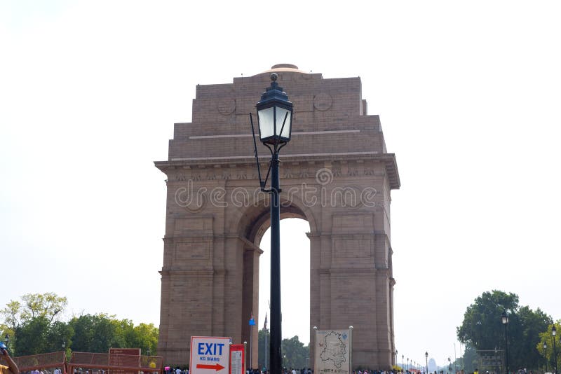 India Gate Full View During Day At Delhi India, Famous India Gate View ...