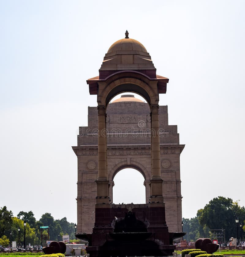 India Gate Full View during Day at Delhi India, Famous India Gate View ...