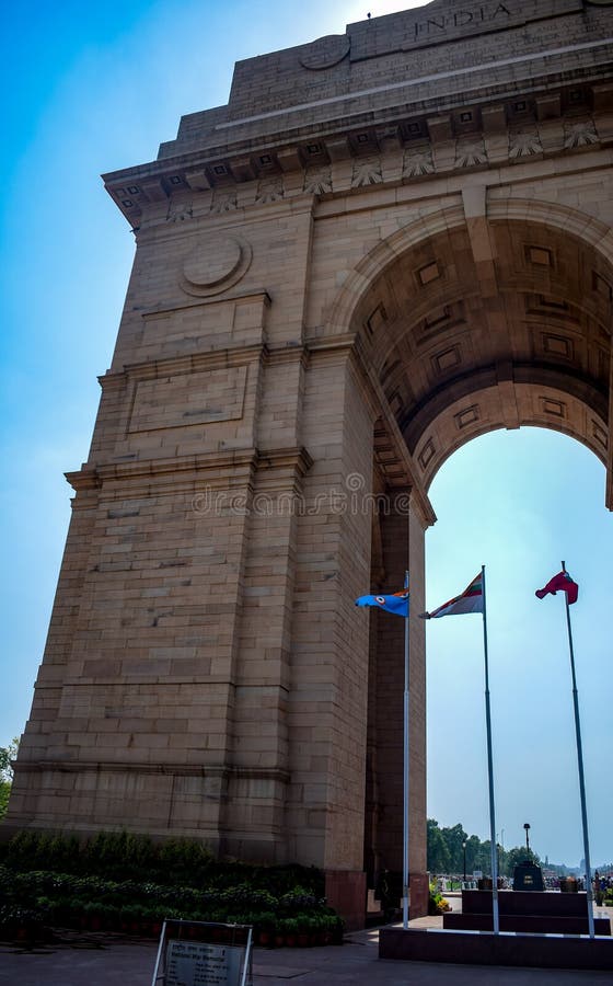 India Gate Full View during Day at Delhi India, Famous India Gate View ...