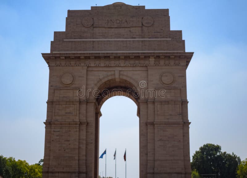India Gate Full View during Day at Delhi India, Famous India Gate View ...
