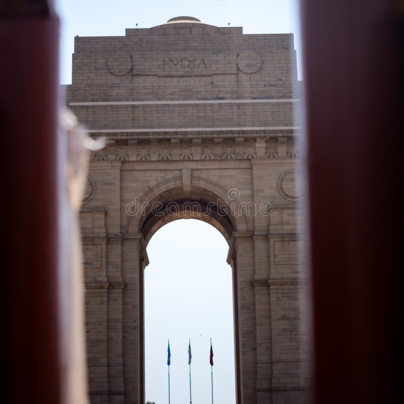 India Gate Full View during Day at Delhi India, Famous India Gate View ...