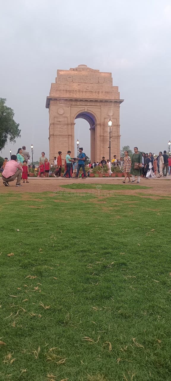 India Gate editorial stock image. Image of india, sports - 317935889