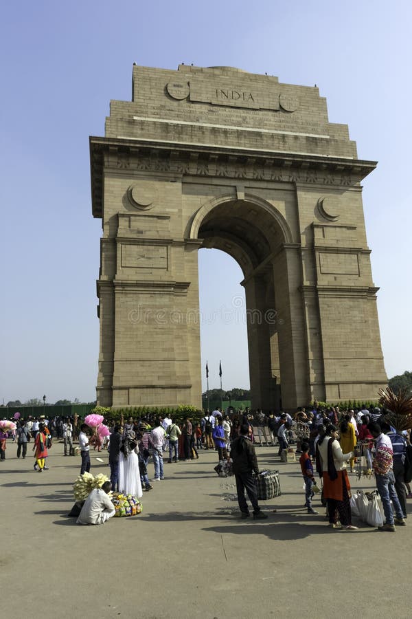 India Gate - New Dehli, India Editorial Image - Image of delhi, place ...