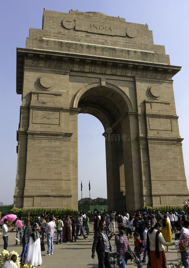 India Gate - New Dehli, India Editorial Photography - Image of asia ...