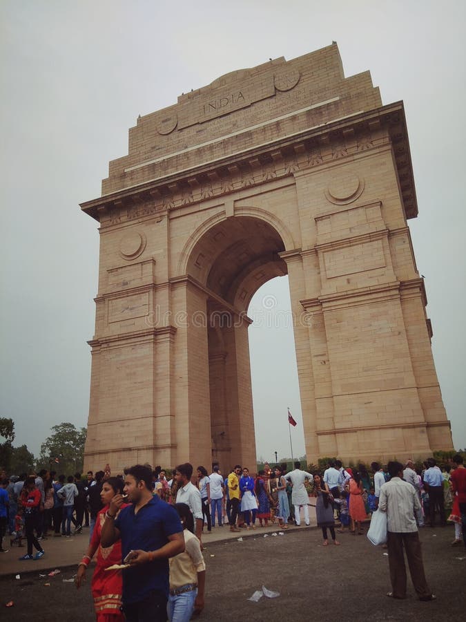 India Gate, New Delhi image éditorial. Image du neuf - 138725805