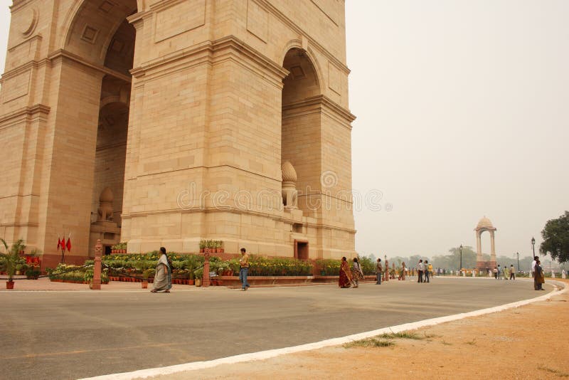 India Gate, New Delhi editorial stock image. Image of outdoor - 16809759