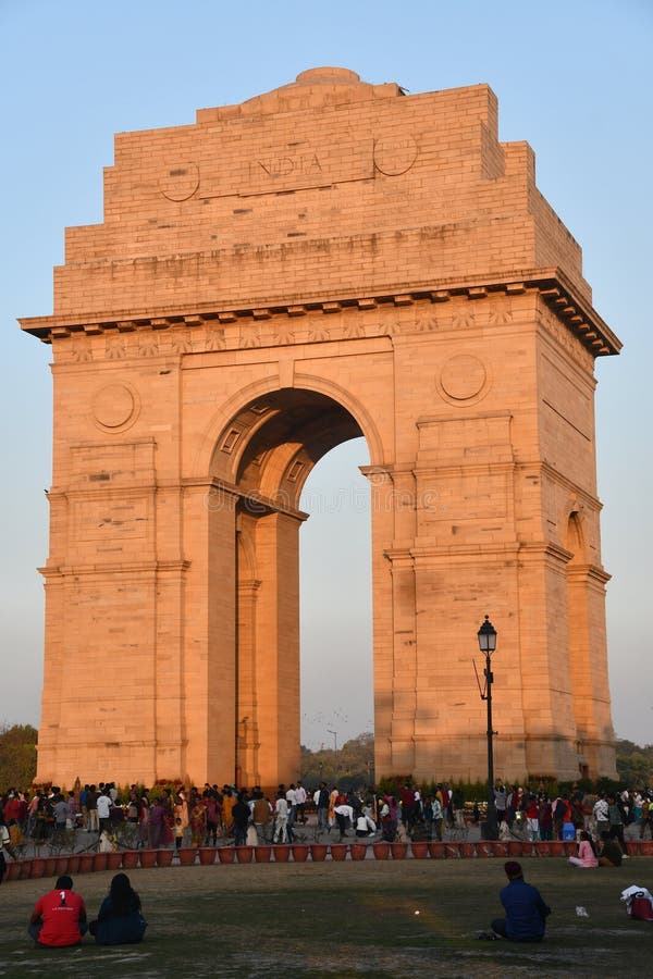 India Gate in New Delhi, India Editorial Photo - Image of building ...