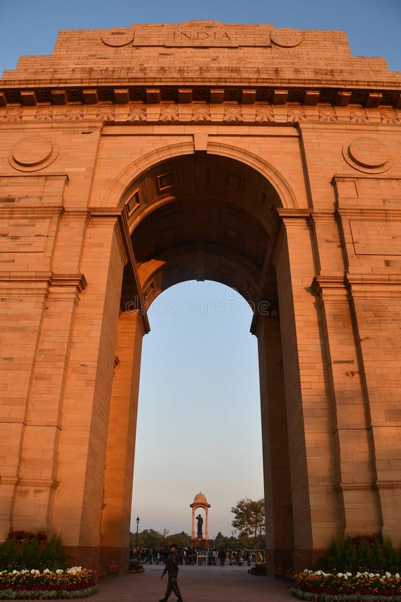 India Gate in New Delhi, India Editorial Stock Image - Image of gate ...