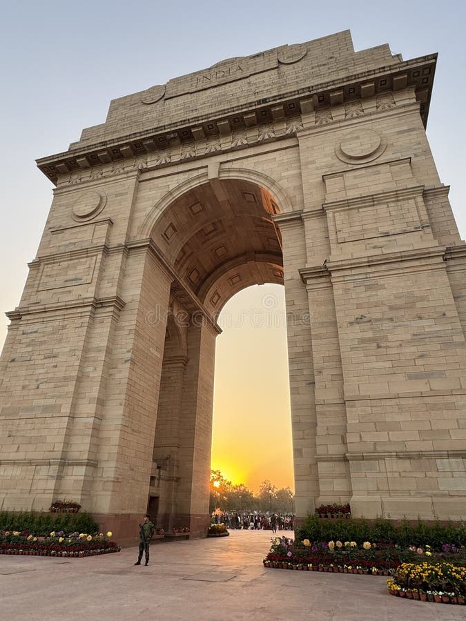 India Gate in New Delhi, India Editorial Stock Image - Image of ...