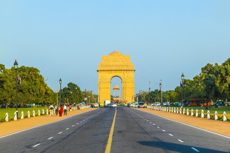 India Gate, New Delhi, India Editorial Photography - Image of historic ...