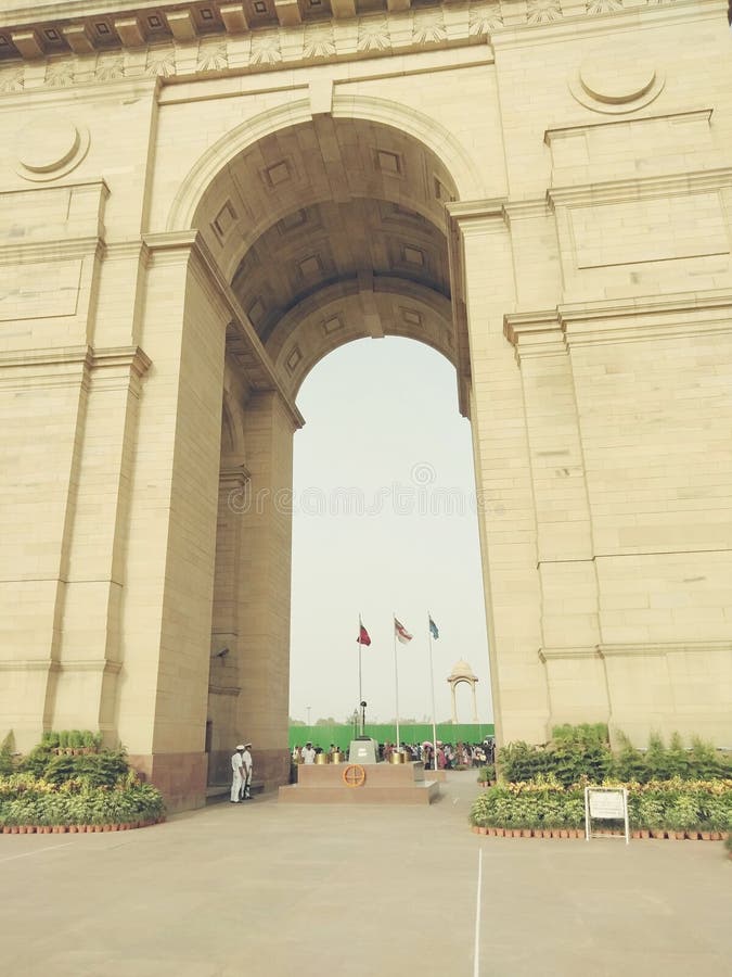 India gate new delhi stock image. Image of india, delhi - 141974207