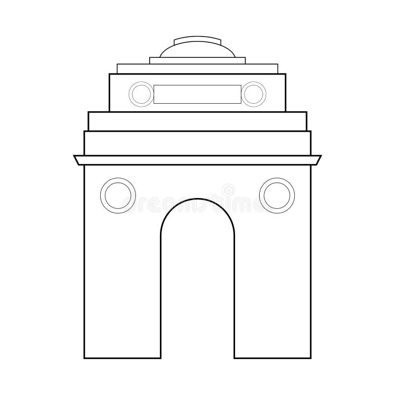 Gate Outline Stock Illustrations – 10,332 Gate Outline Stock ...