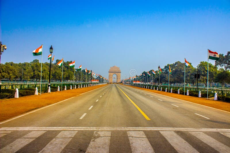 India Gate after Parade stock photo. Image of indiagate - 65751414